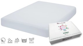 Nepropustné hyperprodyšné prostěradlo BelnoU ECOBEL 200x220 cm - bílá