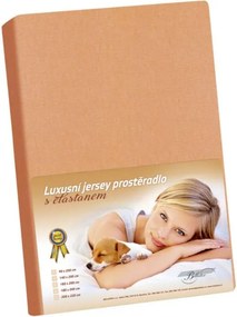 Bellatex Jersey LUX Oranžová 160x200 cm