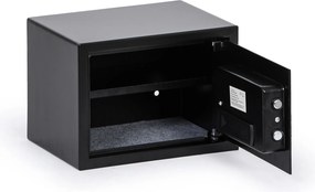 Nábytkový sejf s elektronickým zámkem a čtečkou otisků prstů, 250 x 350 x 250 mm