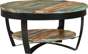vidaXL Konferenční stolek masivní recyklované dřevo 65 x 32 cm [244674]