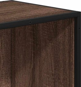 Knihovna hnědý dub 60 x 35 x 170,5 cm kompozitní dřevo 3300854