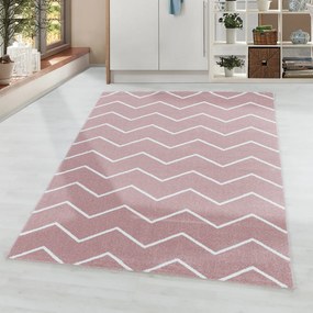 Ayyildiz Kusový koberec RIO 4602, Růžová Rozměr koberce: 120 x 170 cm