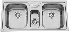 Sinks Sinks Rodi BETA 1000.1 DUO V 0,7mm leštěný