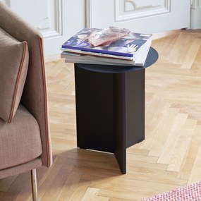 HAY Stolek Slit Table, High Black