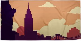 Sablio Ručník New York Socha svobody Art - 70x140 cm