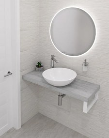 Sapho AVICE deska 120 x 36 cm dub starobílý AV1265