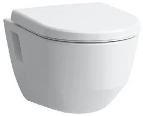 Laufen Pro - Závěsné WC, 530x360 mm, Rimless, s LCC, bílá H8209644000001