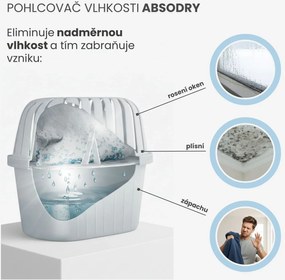 Everbrand Sweden Everbrand pohlcovač vlhkosti Absodry Classic, pro místnost do 35 m3, 450 g