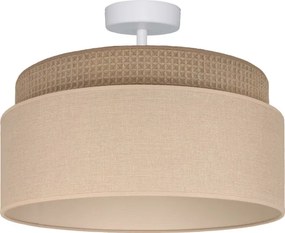 Brilagi - Přisazený lustr PADOVA 1xE27/60W/230V pr. 40 cm béžová