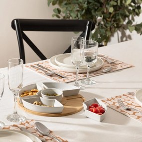 Porcelánová servírovací miska Circle (fi) 27 cm sada 5ks