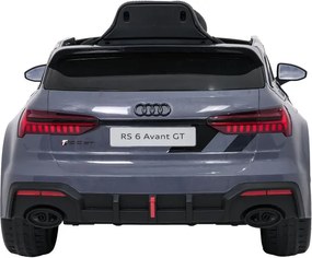 Elektrické autíčko Audi RS6 Avant GT šedé