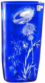 Váza  Thistle, barva modrá, výška 255 mm