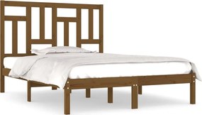 vidaXL Rám postele masivní borovice 120 x 200 cm [3104541] Barva: medová hnědá