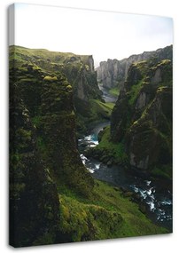 Gario Obraz na plátně Horská krajina s řekou Rozměry: 40 x 60 cm