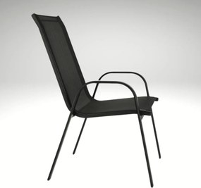 Vikio Venkovní malý zahradní set 90x90 pro 4 osoby přírodní DK301P