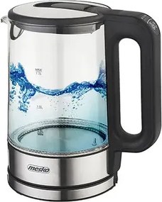 Mesko MS 1301b černá / Rychlovarná skleněná konvice / 1850 W / 1.7 L /