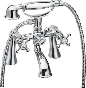 Reitano Rubinetteria Reitano Rubinetteria, ANTEA připojení pe instalaci vanové baterie na okraj vany (pár), chrom, 9851