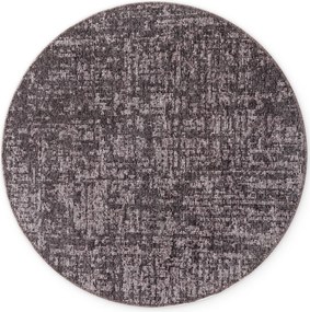 ELLE Decoration, Kusový koberec Brilliance Prisma 106311 Brown z kolekce Elle kruh, 200x200 (průměr) kruh, hnědá, ložnice