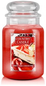 Country Candle Vonná Svíčka Candy Cane Cheesecake, 652 g