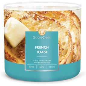 Goose Creek - vonná svíčka French Toast (Francouzský toast) 411g