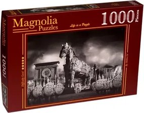MAGNOLIA Puzzle Pád Tróje / 1000 dílků / 68 x 48 cm