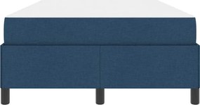 Postel s boxspringem Modrá 120 x 190 cm textil 3398849
