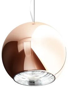 RENDL R10517 BEAU MONDE závěsné svítidlo, skleněná měděné sklo