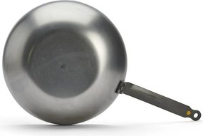 Ocelová pánev WOK de Buyer MINERAL B 24cm zaoblený