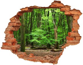 Wallmuralia Samolepící nálepka Nizozmský les 90x70 cm