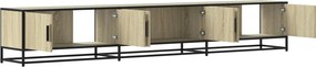 TV skříňka dub sonoma 240 x 35 x 41 cm kompozitní dřevo 3300796