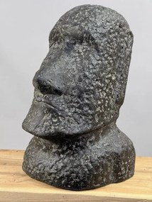 Moai odlévaná hlava 30 cm