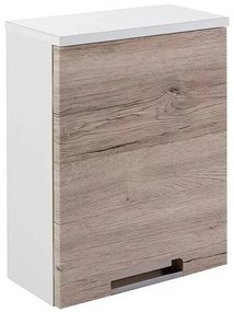 Sunny Závěsná skříňka, 46,5 × 33 × 16 cm, MDF, lesk, dub