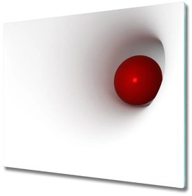 Skleněná krájecí deska Abstraktivní koule 60x52 cm
