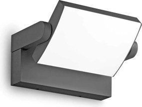 ILUX 287706 Venkovní nástěnné svítidlo SWIPE AP venkovní nástěnné LED svítidlo 20,5W 2300lm 3000K 21,2cm IP54, černé - IDEALLUX