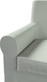 Potah na křeslo IKEA Ektorp Jennylund barva modrá látka pletený vzor