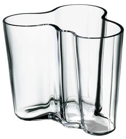 Váza Alvar Aalto 95mm, čirá