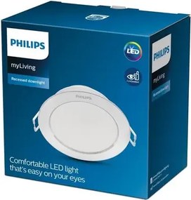 Philips Diamond bílá / Podhledové LED svítidlo / 3,5W / 300lm / 2700K