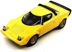 Mini gt lancia stratos hf stradale giallo fly 1975 - 1:64