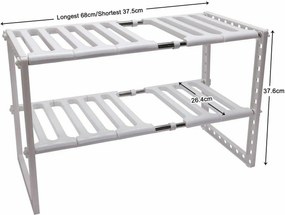 CMP Paris Kuchyňský organizér, pod dřez nastavitelný 40-70cm PORTE