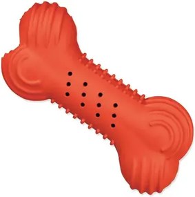 TRIXIE Hračka kost guma 11 cm / Pro psy / Přírodní kaučuk / Praskací z