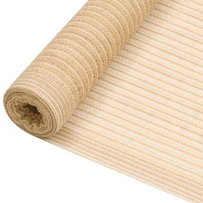 Stínící tkanina béžová 1,2 x 50 m HDPE 75 g/m² 149430