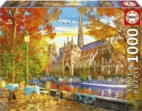 EDUCA Puzzle Podzimní Notre Dame / 1000 dílků / od 14 let