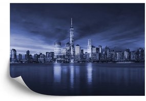 Fototapeta New York City Sunrise In Blue Vliesová tapeta 520x318