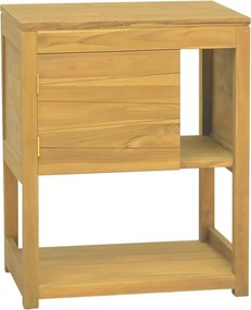 Koupelnová skříňka 60 x 40 x 75 cm masivní teakové dřevo 338237