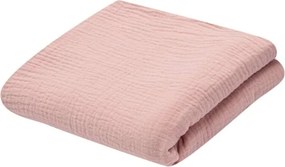 Dětská mušelínová deka New Baby 70x100 cm růžová