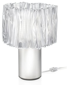 Slamp Accordéon, designové stolní lampa s prismou, 2x12W E27 + 1x6W E14, výška 48cm