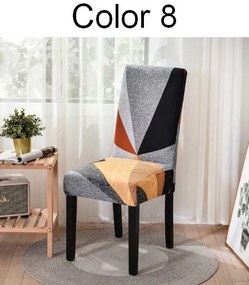 Různé elastické potahy na jídelní židle Varianta: Color 8