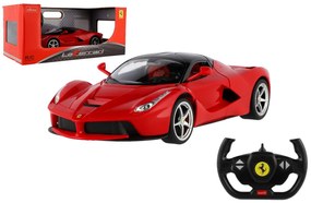 Auto RC Ferrari RASTAR červené plast 32cm 2,4GHz na dálk. ovládání na baterie v krabici 43x19x23cm