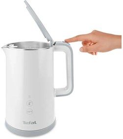 Tefal - Rychlovarná konvice SENSE 1,5 l 1800W/230V bílá