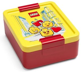 Lego Box na svačinu Žlutá/Červená
